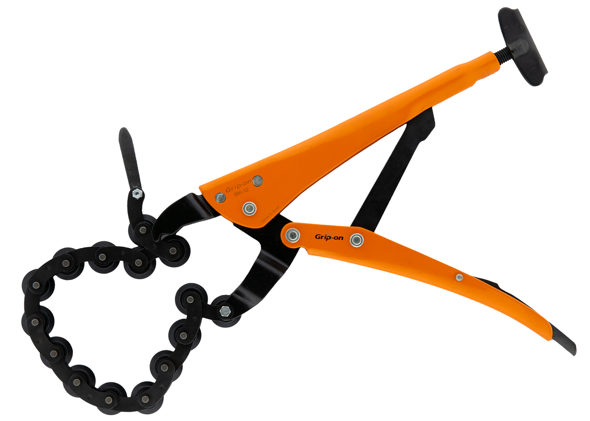 Chain Pipe Cutter, Pipe Cutters, Grip-on Locking Pliers 186 – Grip-on Tools