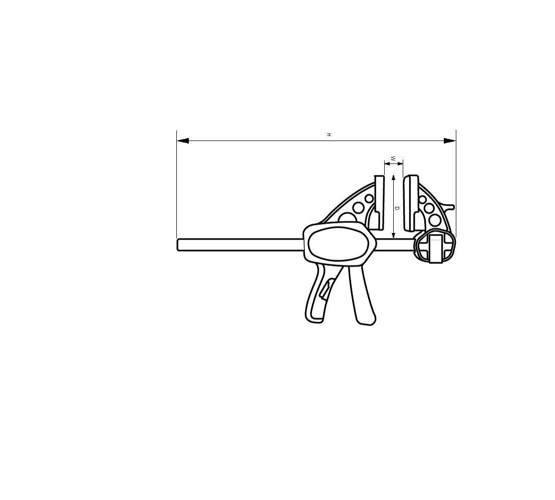 Apriete de acción rápida, Sargento, Apriete de acción rápida – Grip-on ...