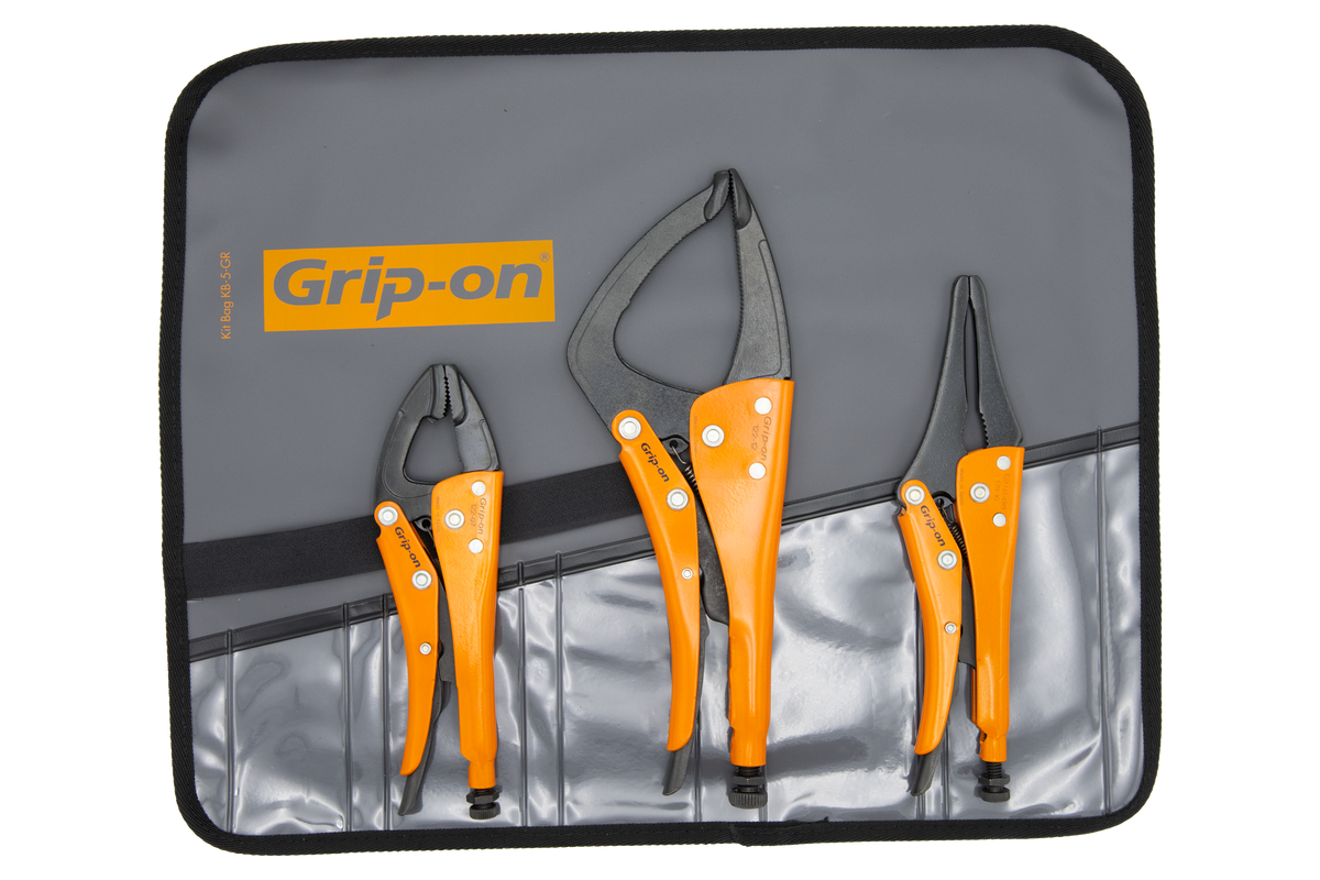 SET Jaw Grip, Locking Pliers Set for Workshops – Grip-on Tools